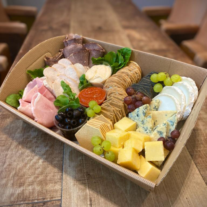 Corporate Catering Dublin - Cheese & Meat Grazing Tray | Bakehouse Dublin